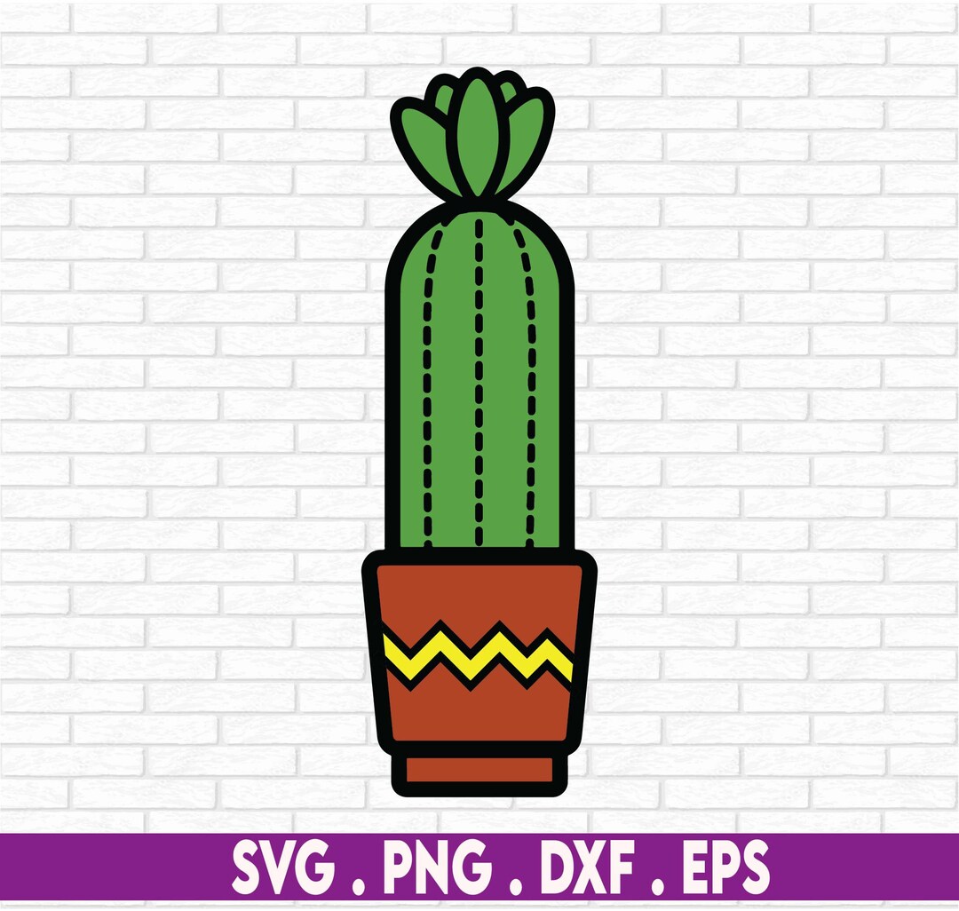Cactus Svg File, Cactus Png File, Cactus Dxf File, Cactus Cricut File ...