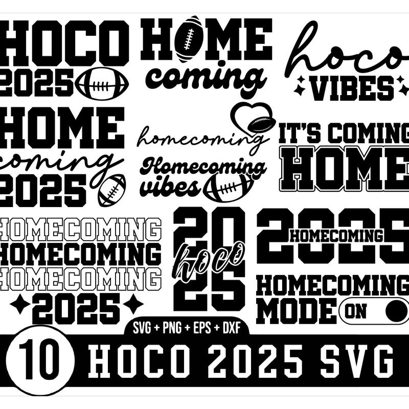 Homecoming 2025 Hoco Png - Etsy