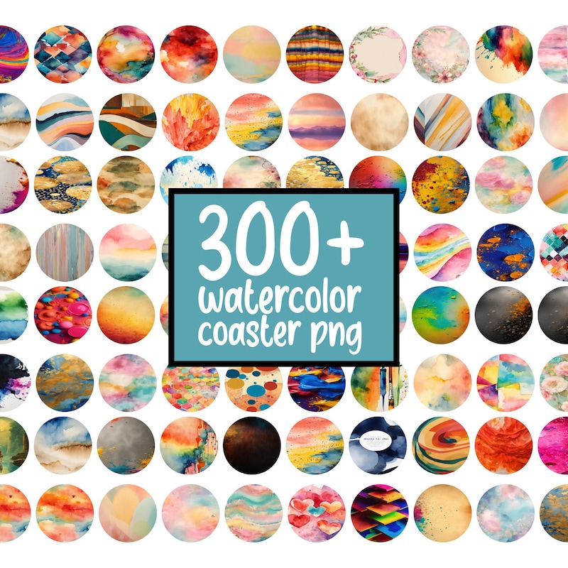 Marble Coaster Set Svg - Etsy