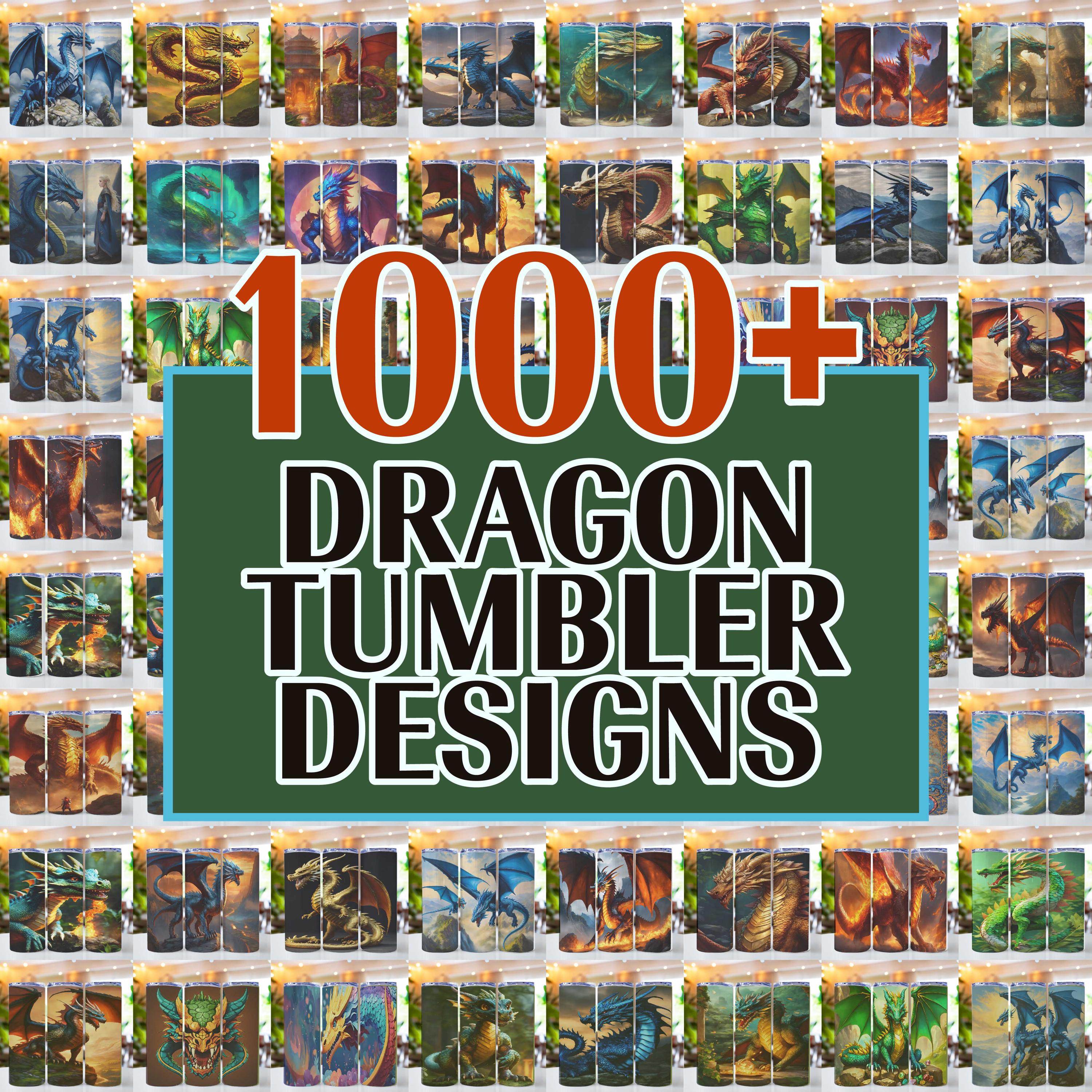 1000+ Dragons Bundle Tumbler Wraps, 20oz Dragon Tumbler Wrap Bundle ...