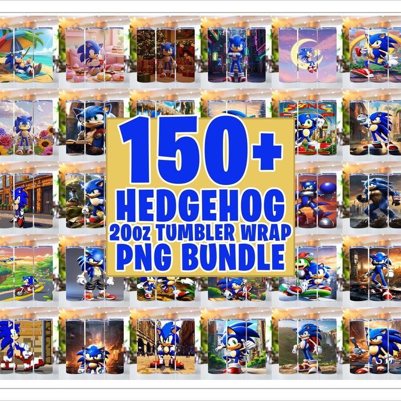 Sonic Characters Collage - Etsy