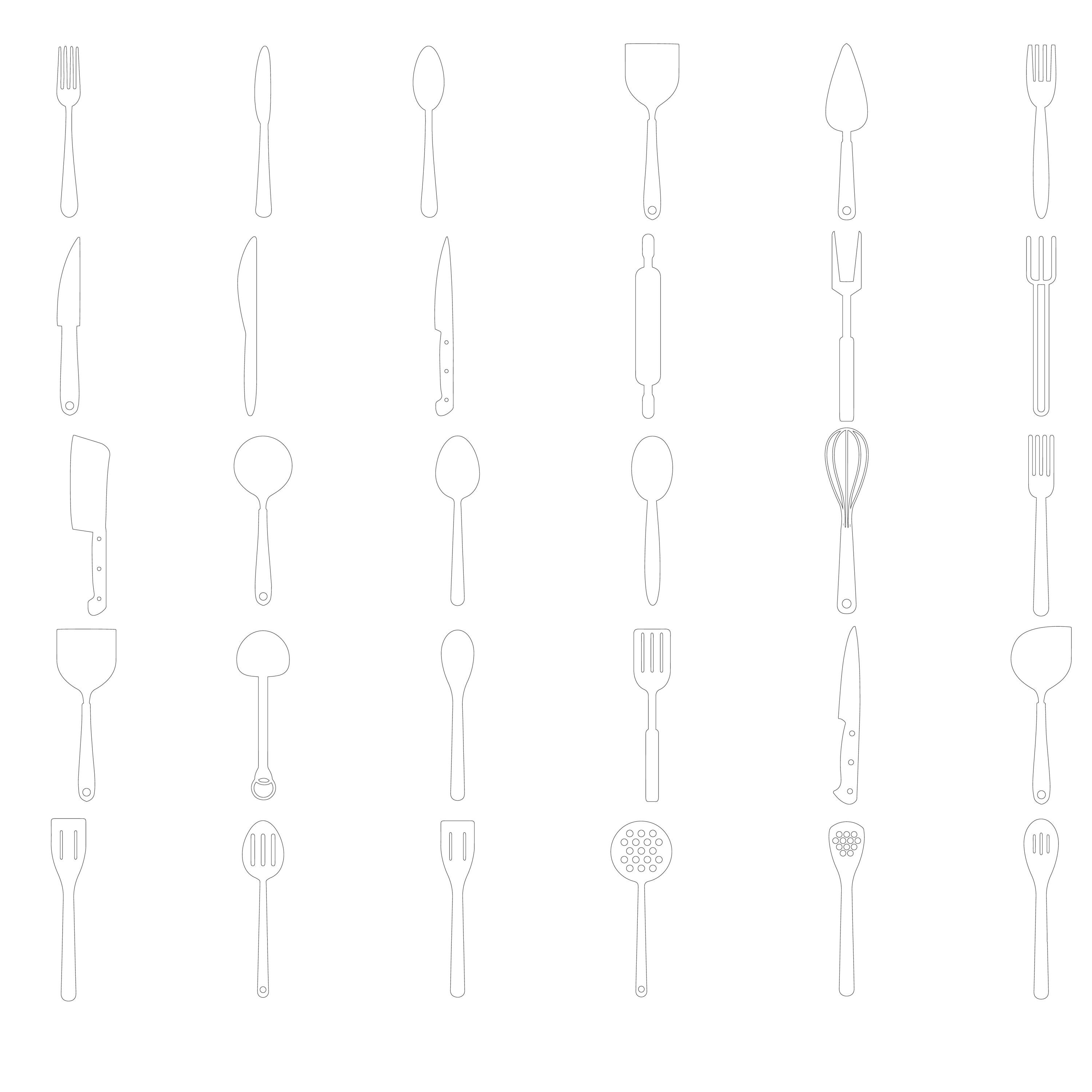 Wooden Spoon SVG Bundle, Cooking Svg, Kitchen Utensils Svg, Kitchen ...