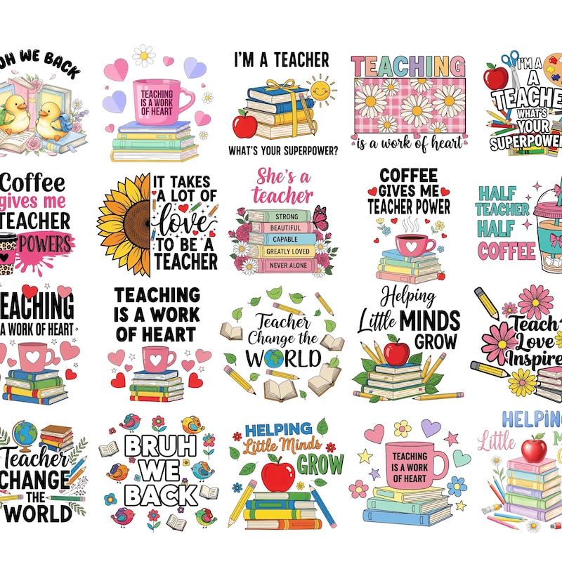Teacher Appreciation Clipart - Etsy