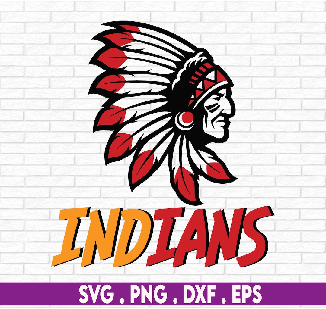 Indian Head Svg, Indians Svg, Indian Svg, Indian Png, Indians Clipart ...