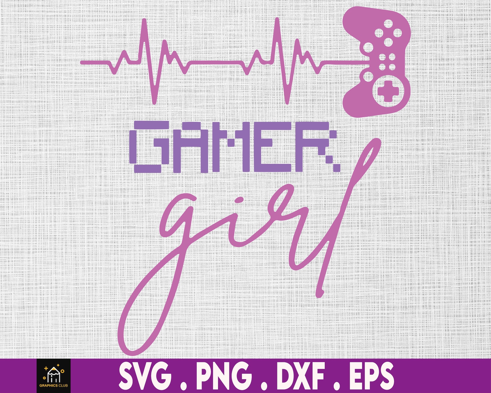 Girl Gamer Gamer Girl SVG Cut Files for Cricut, Video Game Controller ...