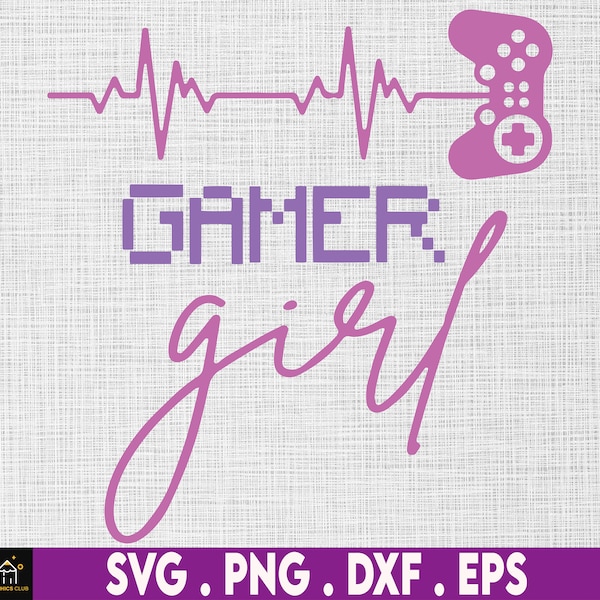 Gamer Svg - Etsy