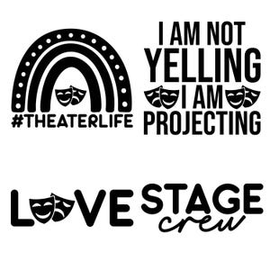 Theater SVG Bundle, Actor SVG, Theatre SVG Bundle, Actress Svg, Movie ...