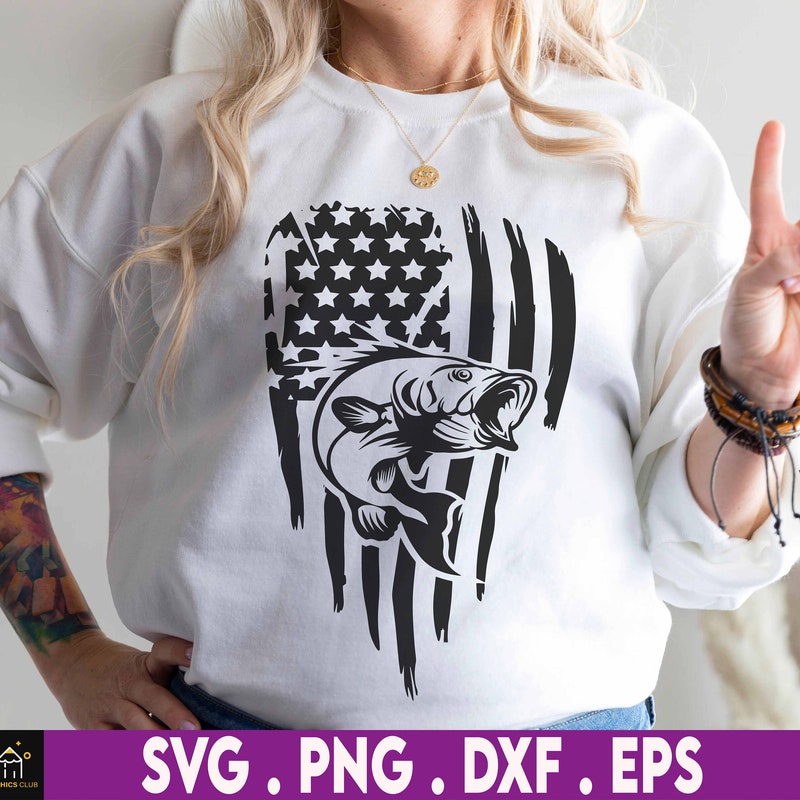 Fishing Flag Svg - Etsy