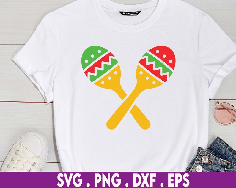 Maracas - Instant Digital Download - Svg, Png, Dxf, and Eps Files ...