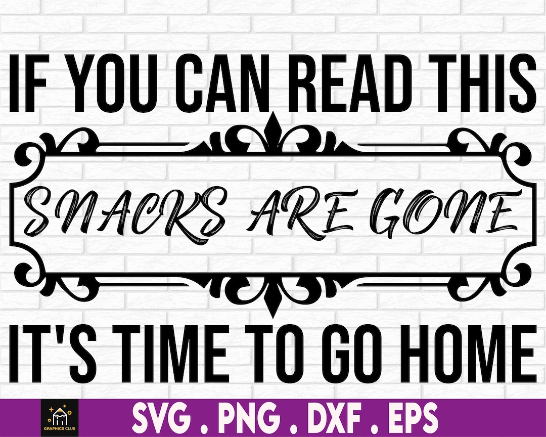 Snacks Are Gone SVG / Charcuterie Board Laser File - Vintage Style ...