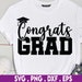 Congrats Grad SVG | Graduation Digital Download | Svg | Printable - Etsy