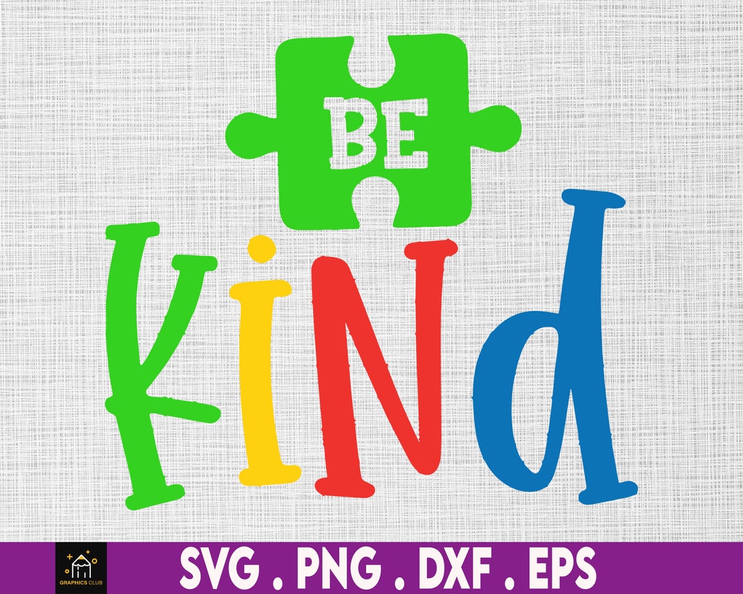 Be Kind Embroidery File, Kindness Machine Embroidery Design - Etsy