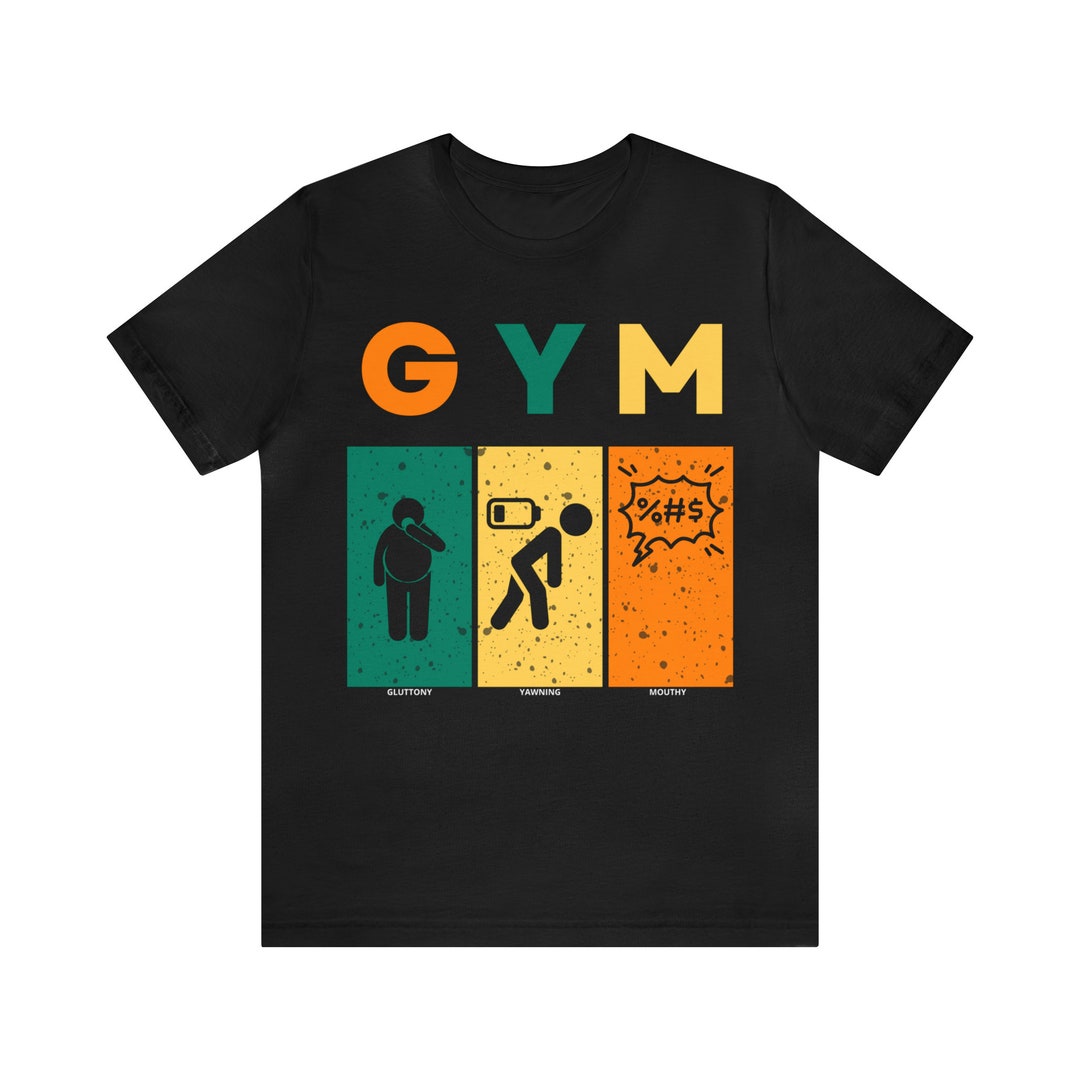 Embrace the Fun: Gluttony, Yawning, and Mouthy 100% Cotton Tee ...