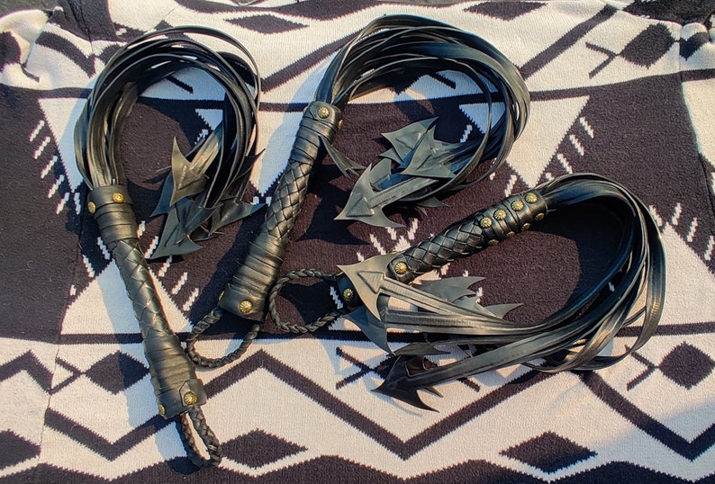 Nine Tails Latex Rubber Flogger - Etsy