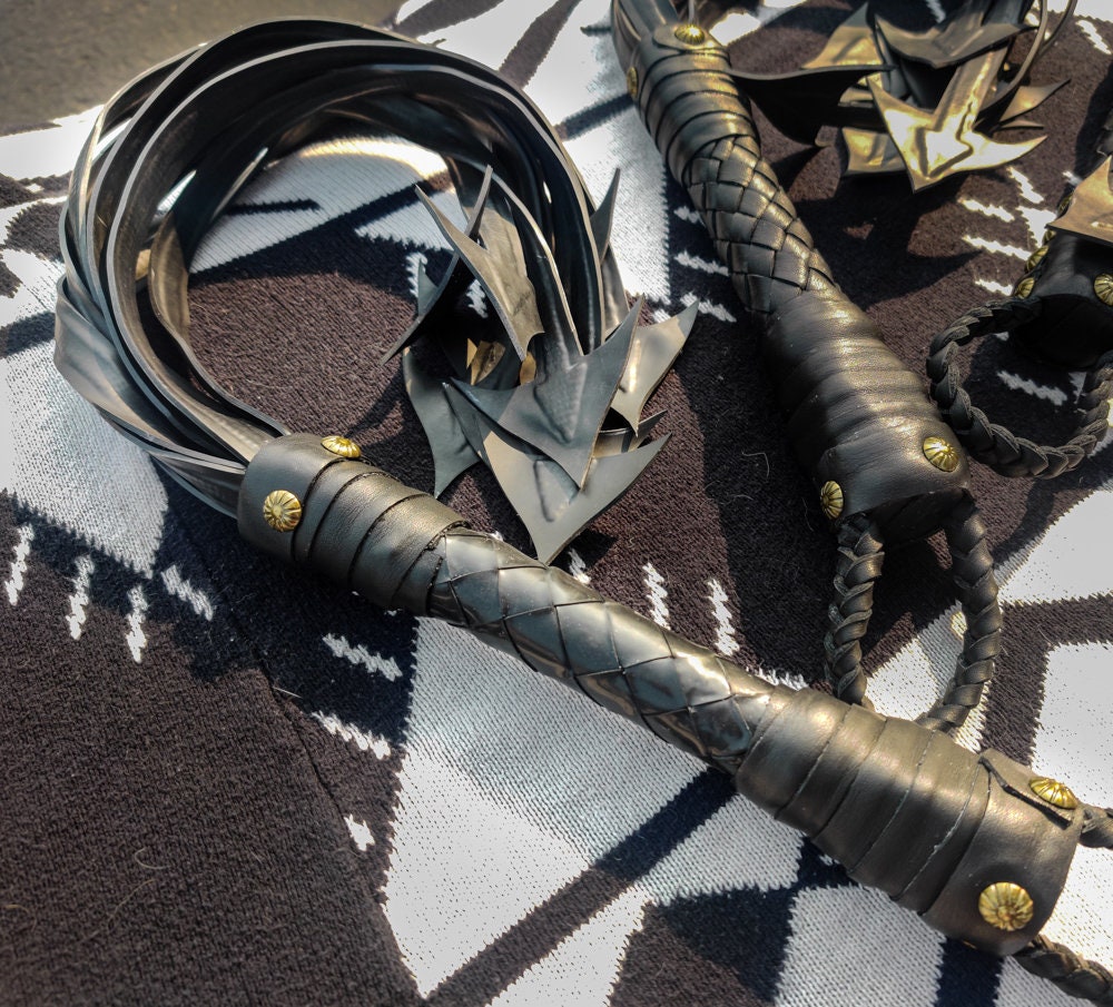 Nine Tails Latex Rubber Flogger - Etsy