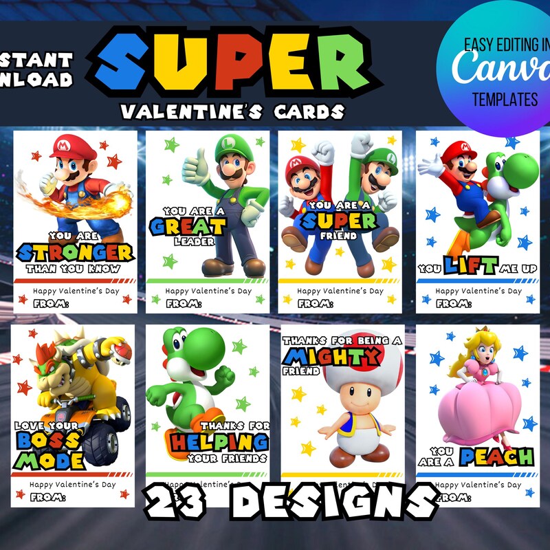 Bowser and Peach Party - Etsy