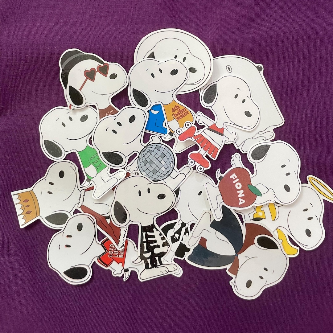 Mix and Match Snoopy Sticker Pack of 3 Holographic, Taylor Swift ...