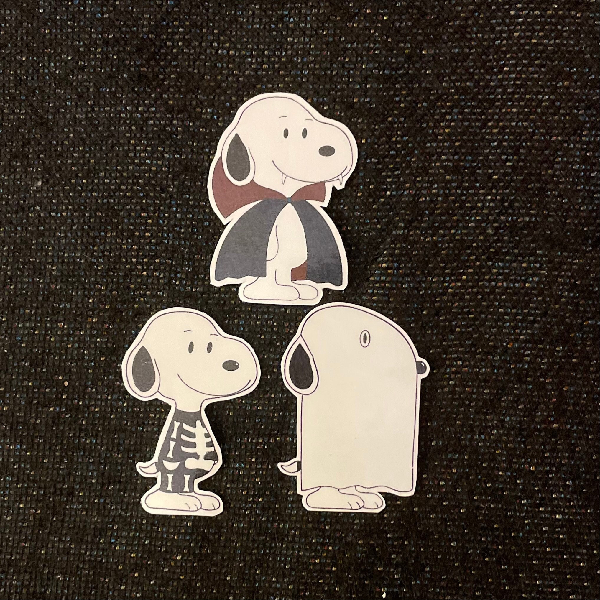 Phoebe Bridgers Snoopy Skeleton, Vampire and Ghost Vinyl Sticker Pack ...