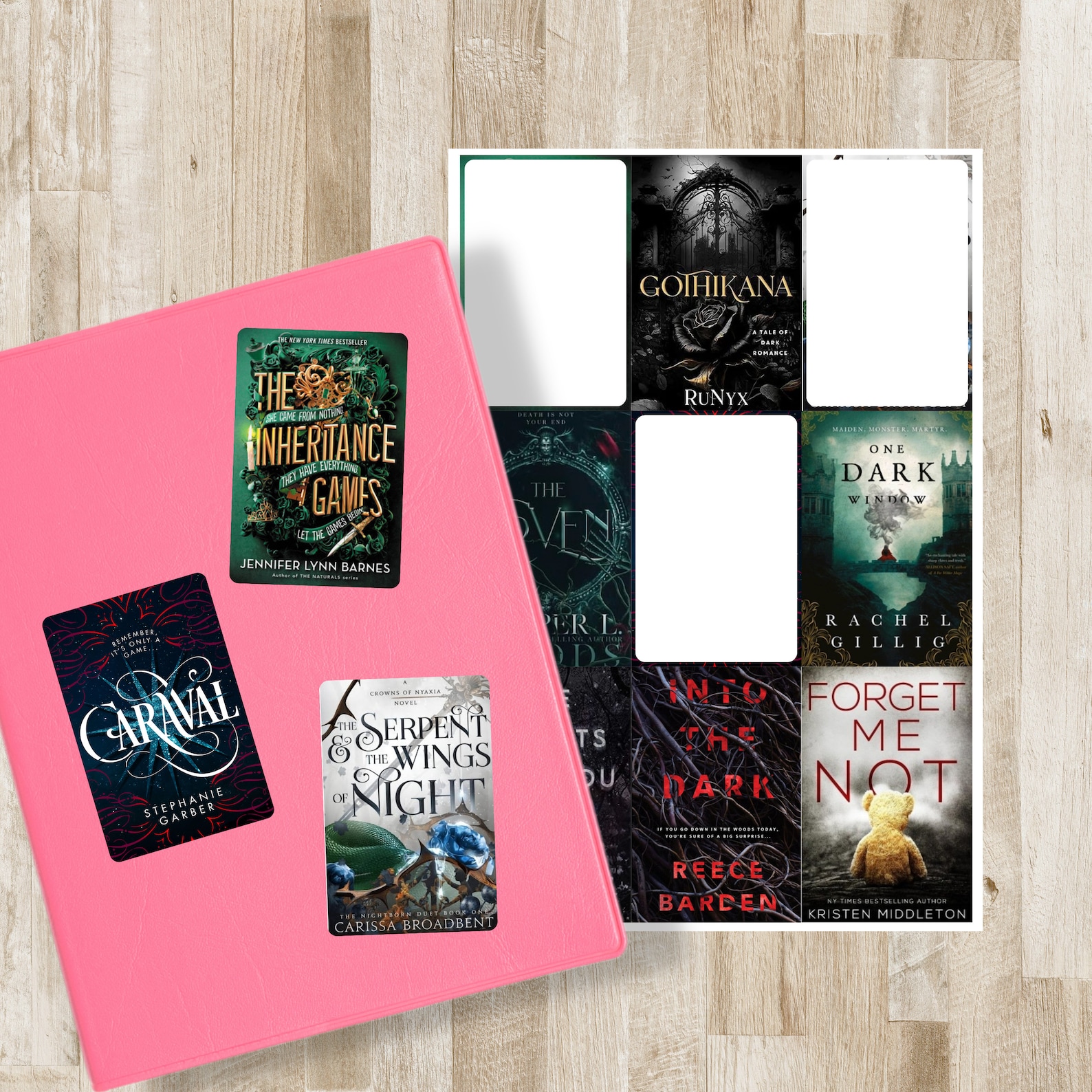 9 Book Cover Stickers, Custom Book Cover Stickers, Large Book Cover ...