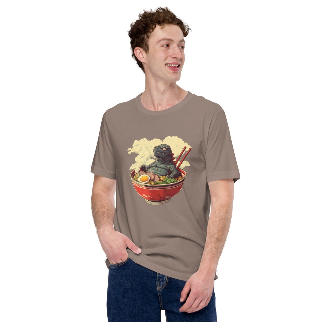 Godzilla's Bath T-shirt - Etsy