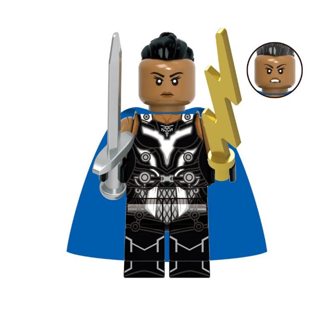 Valkyrie lightning Bolt of Zeus Custom Marvel Minifigure - Etsy