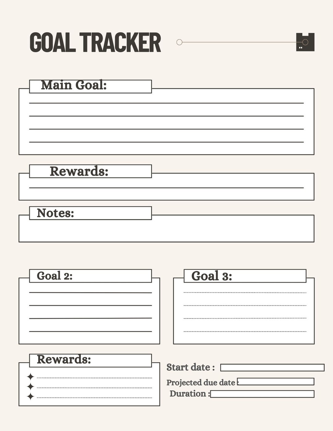 Neutral and Simple Goal Tracker Planner| Pathfinder: A Neutral and ...