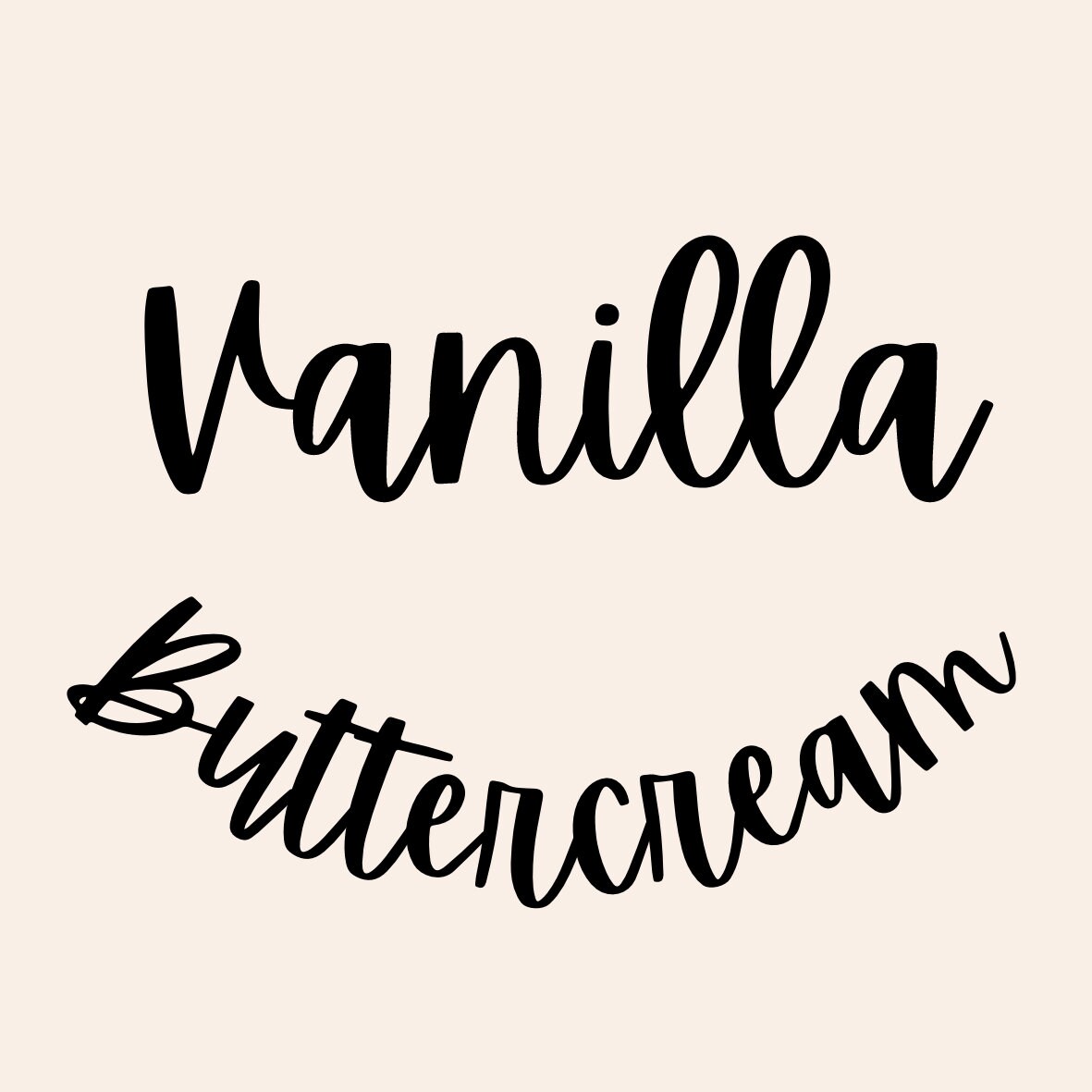 Printable Icing Flavor Stickers Set of 6 Frosting Flavor - Etsy