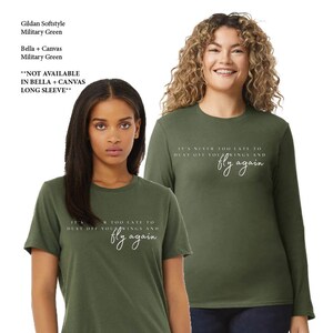 It's Never Too Late to Dust off Your Wings and Fly Again T-shirt ...