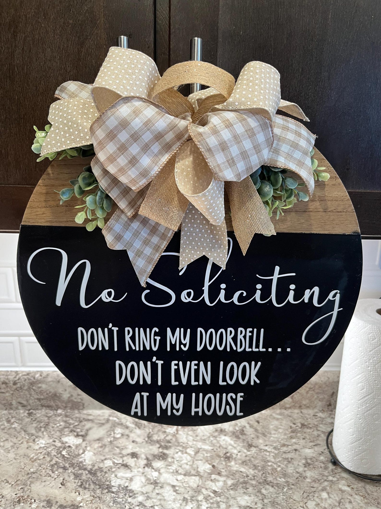 15 No Soliciting Funny Door Sign Front Door Wooden Decor - Etsy