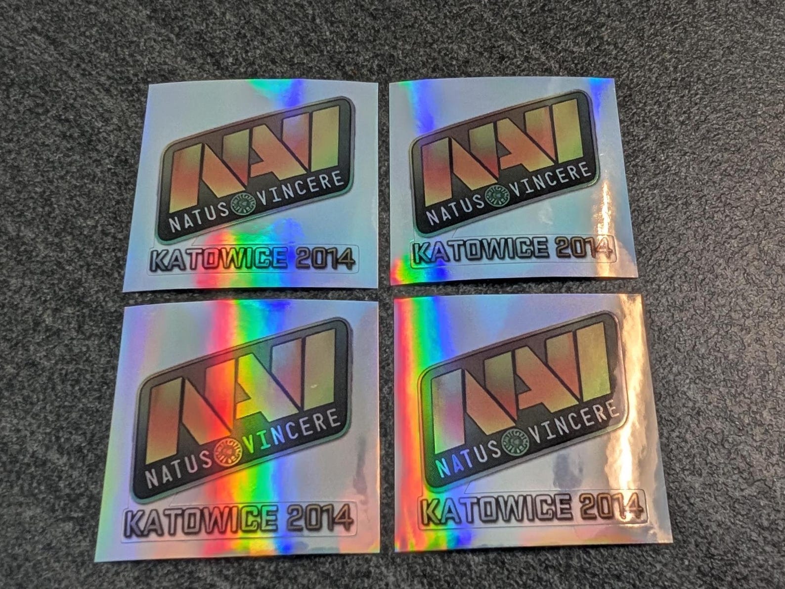 CS2 / CS:GO Katowice 2014 Holo Sticker Set | 5 Legendary Gaming ...