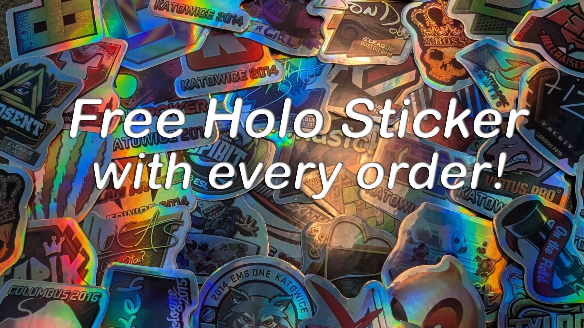 CS2 / CS:GO Katowice 2014 Holo Sticker Set | 5 Legendary Gaming ...