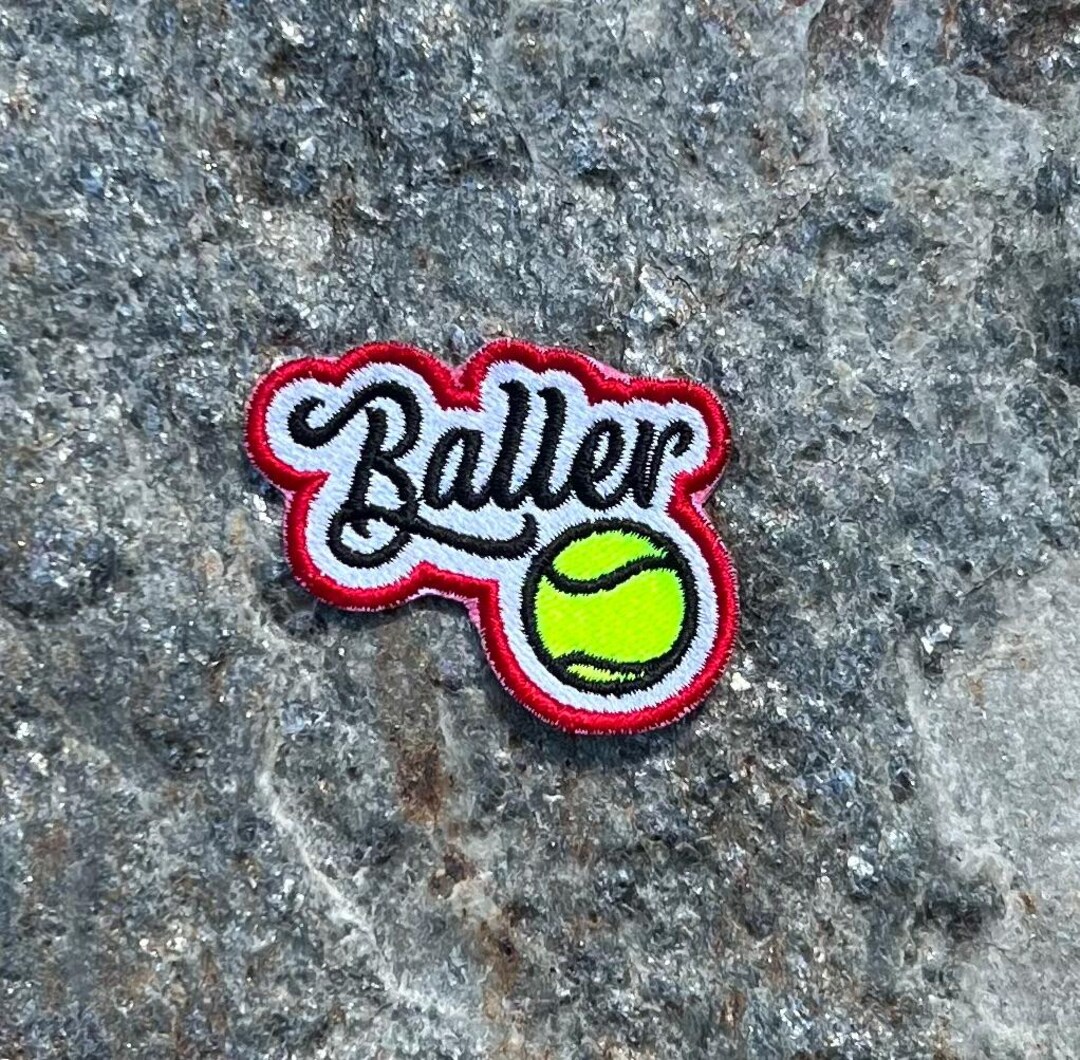 Baller Good Boy Dog Ball Logo Sewing Machine Embroidered Embroidery ...