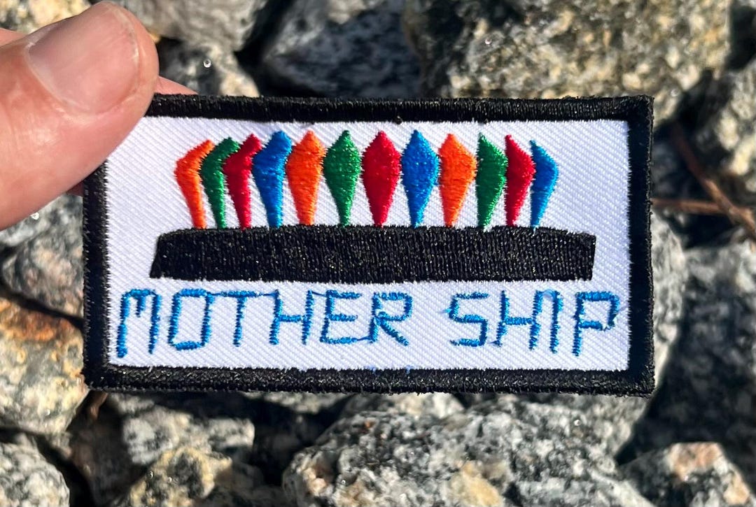 Hampton Coliseum Phish Mothership Embroidered Iron on Patch Badge Logo Embroidery Design for ...