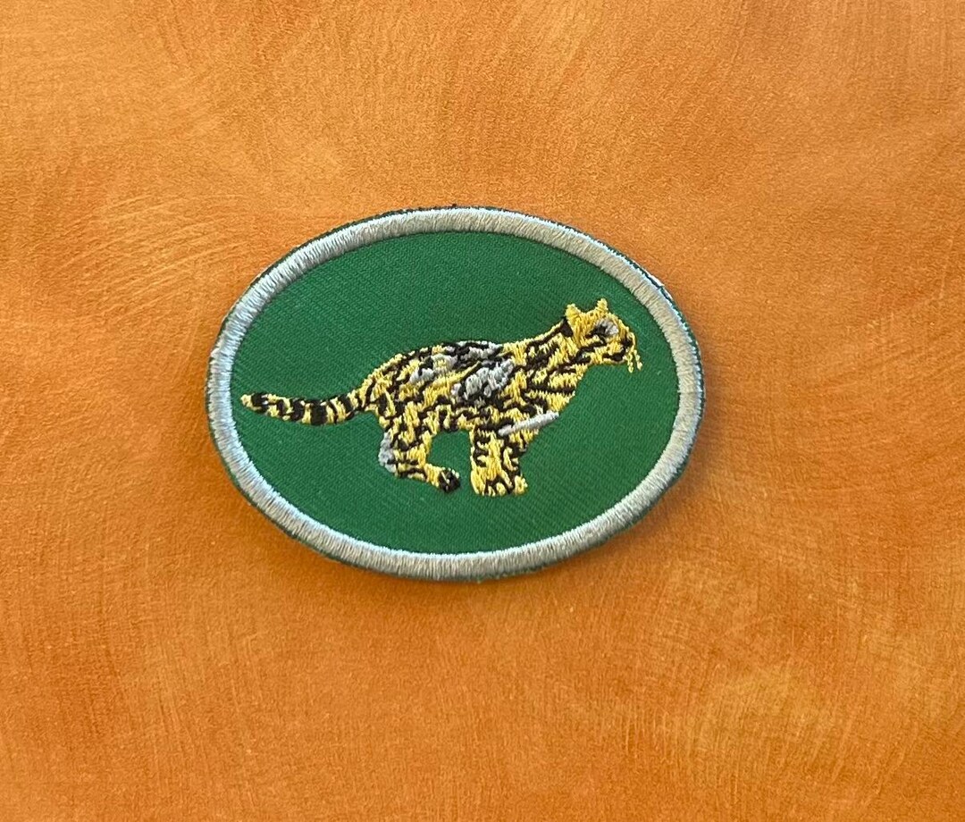 Phish Ocelot Cat Guitar Guitar Embroidered Iron on Patch Badge Logo ...