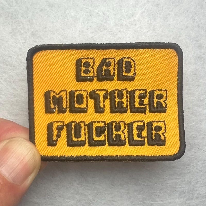 Bad Mother Fucker - Etsy