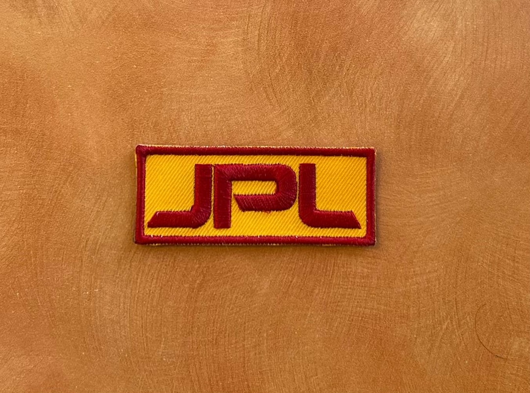 JPL Space Moon Nasa Embroidered Iron on Patch Badge Logo Embroidery ...