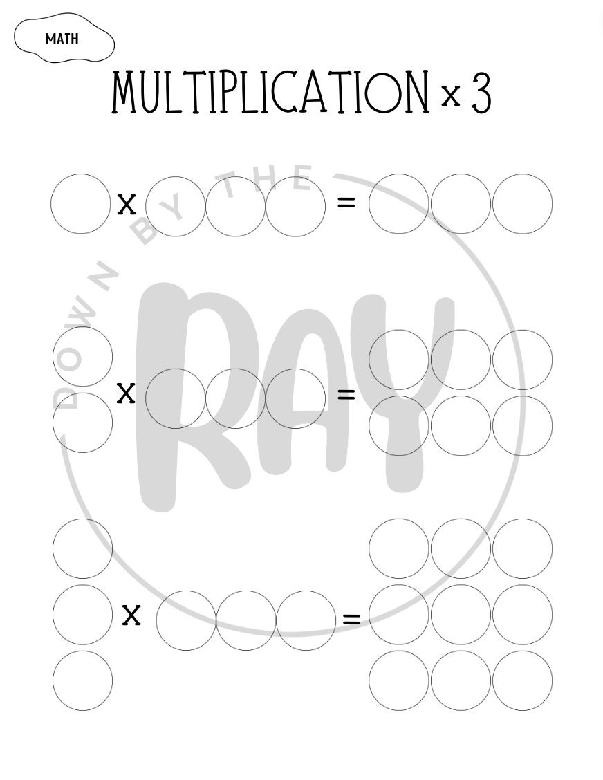 Educational Dot Marker Coloring Pages Fractions, Math, & Techniques 24 ...