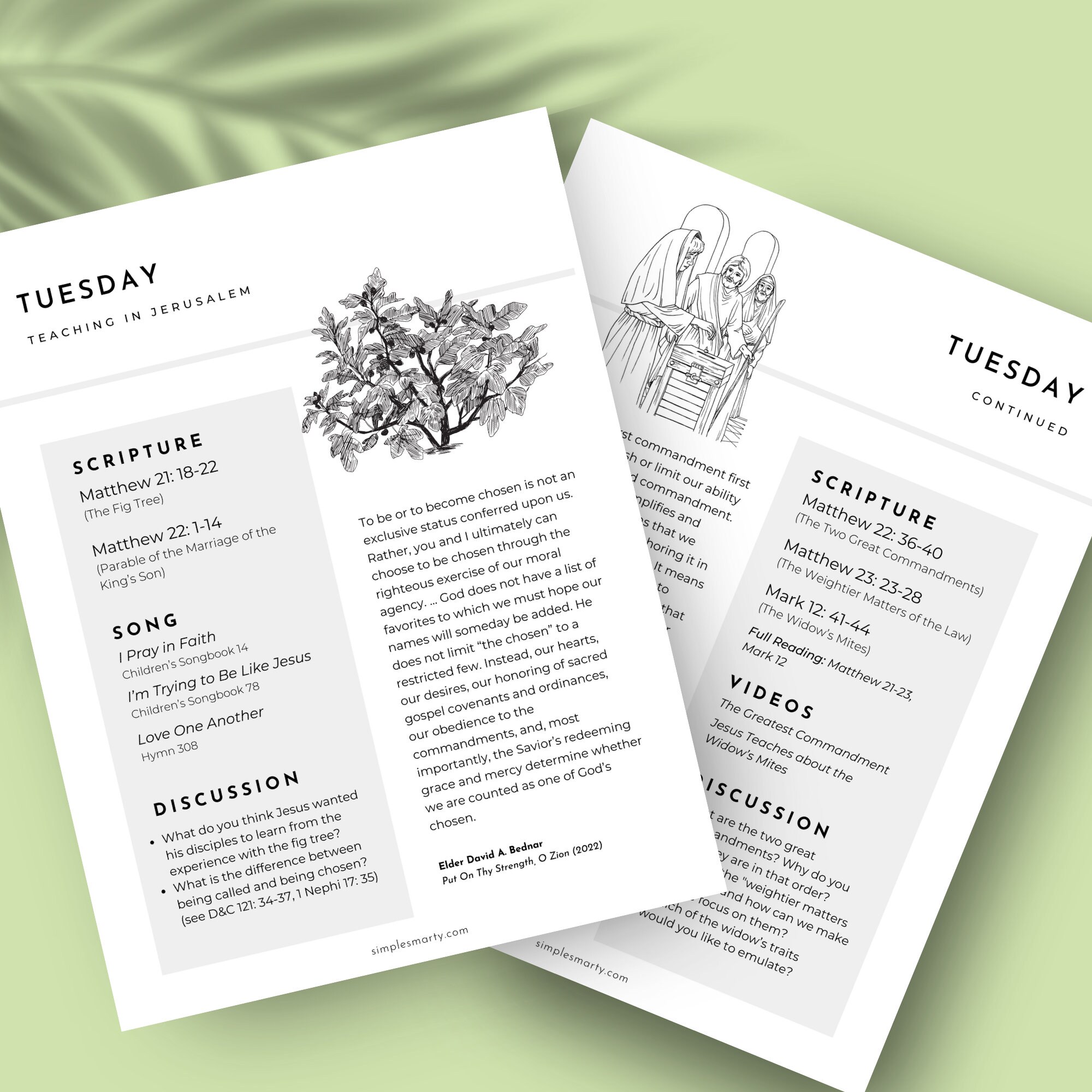 Holy Week Easter Christ-centered Devotionals • LDS EDITION • 8 Days of ...