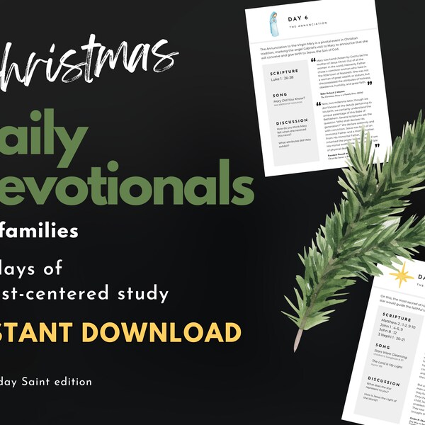 Devotional Christmas Cards - Etsy
