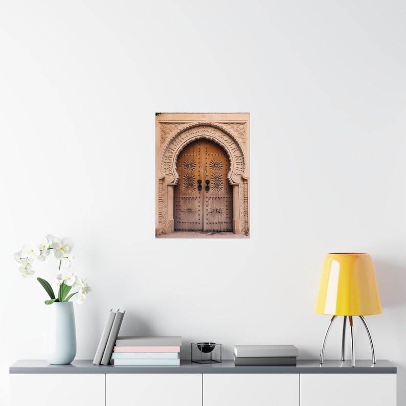 Moroccan Arch Door, Moroccan Architecture Wall Art - Etsy