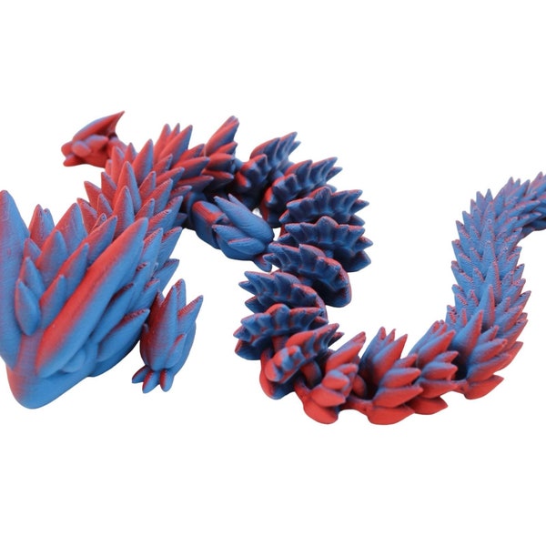 Fidget Toy Articulated Dragon - Etsy