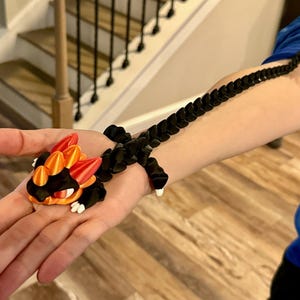 Punk Dragon Fidget Toy 3D Printed Articulated Dragon - Etsy