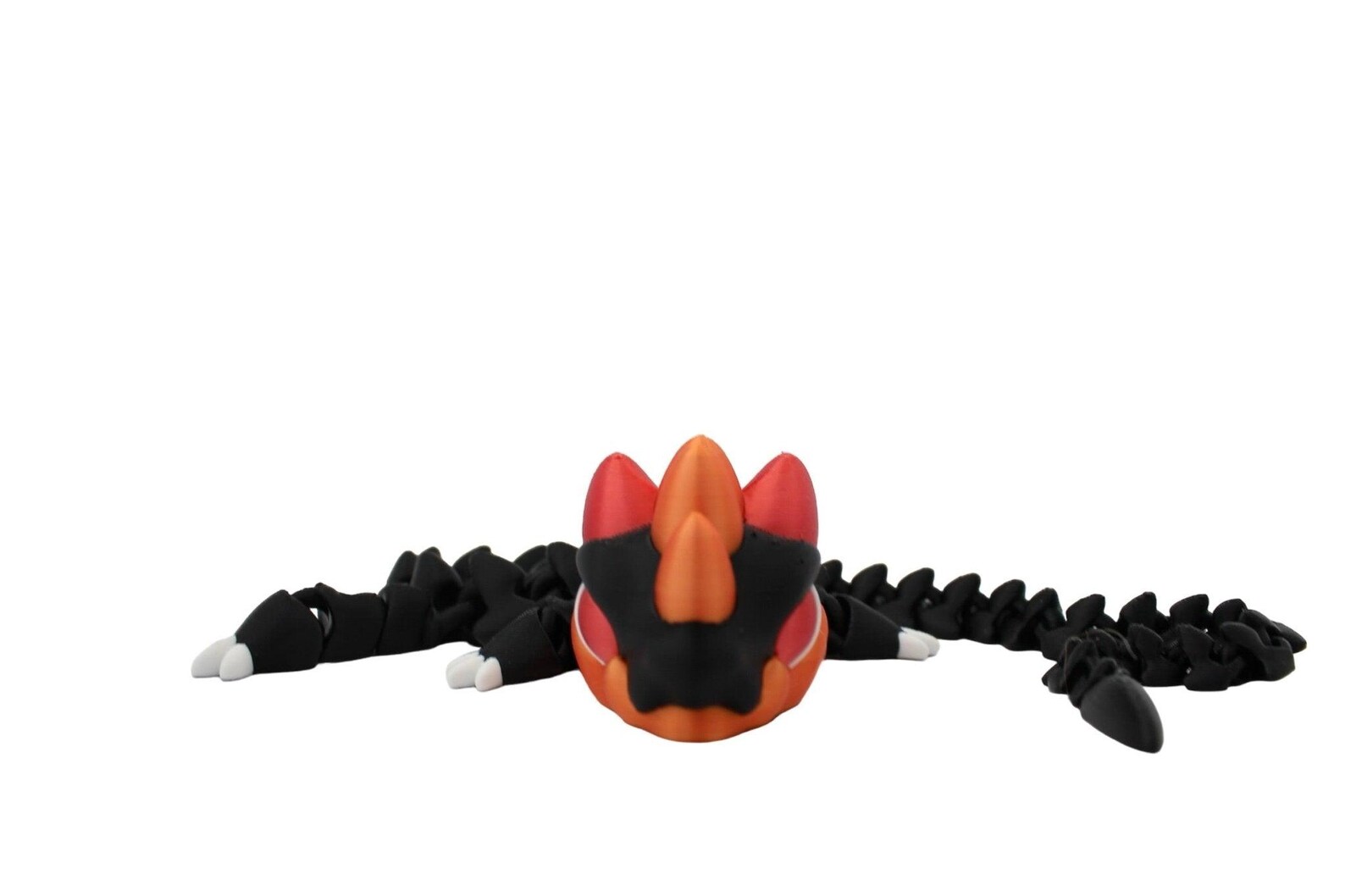 Punk Dragon Fidget Toy 3D Printed Articulated Dragon - Etsy