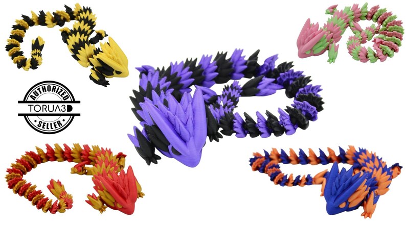 Multicolor Spiky Dragon Fidget Toy - Etsy