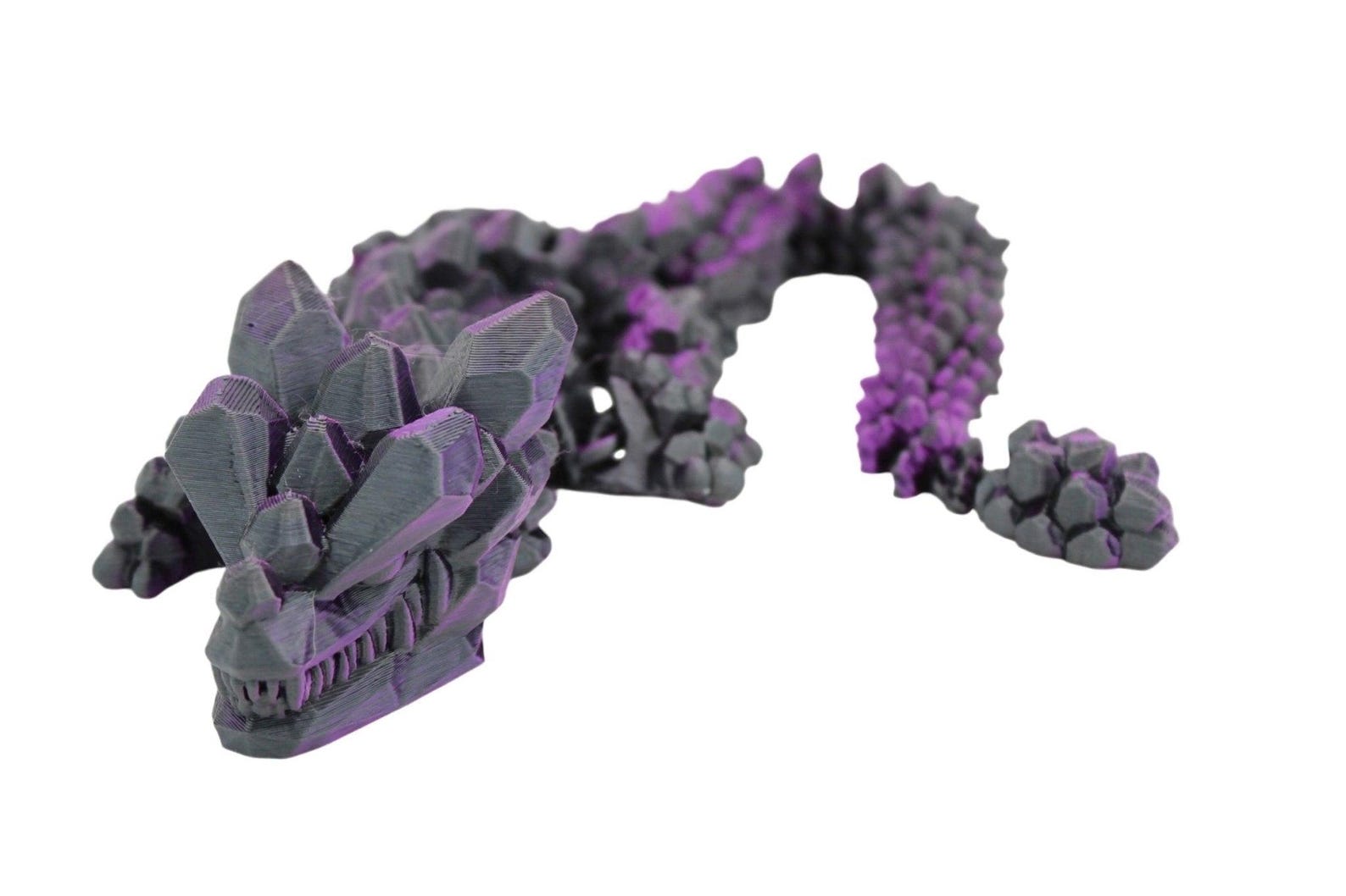 Rocky Dragon Fidget Toy With Articulated Teeth - Etsy