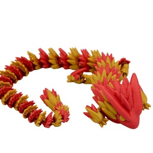 Multicolor Spiky Dragon Fidget Toy - Etsy