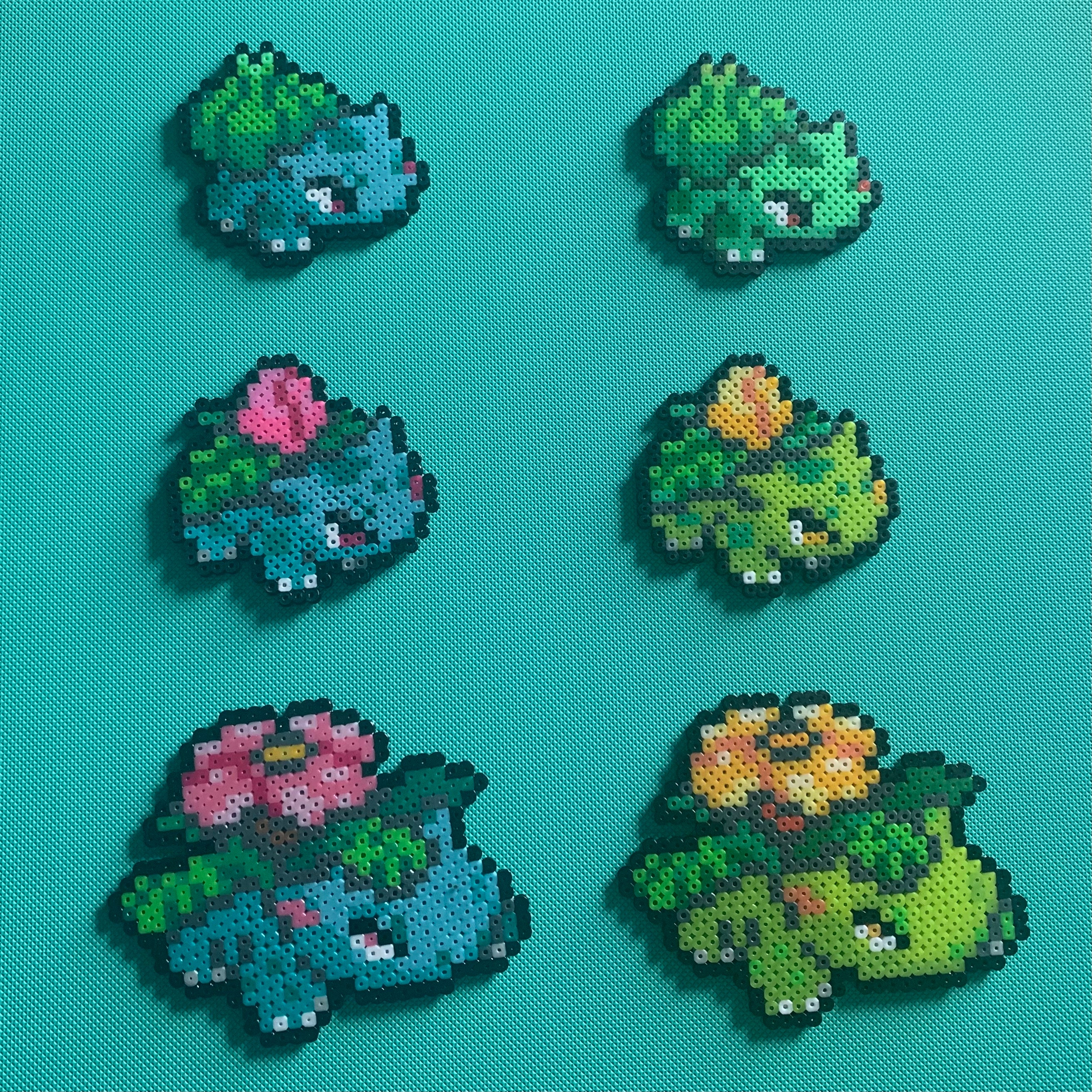 Bulbasaur Venusaur Perler Art - Etsy