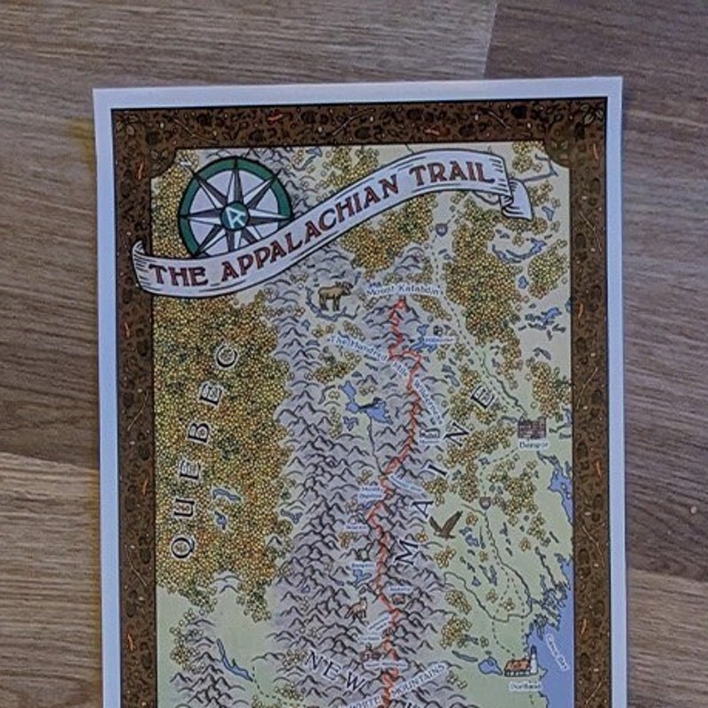 Appalachian Trail How Long - Etsy Canada