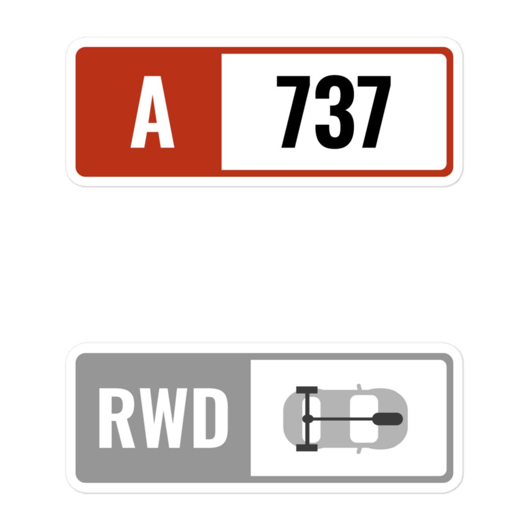 Forza Cadillac ATS-V Sticker Pack Car Guy Gift Petrolhead Class A 737 ...