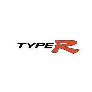 Honda Type R Sticker Black - Etsy